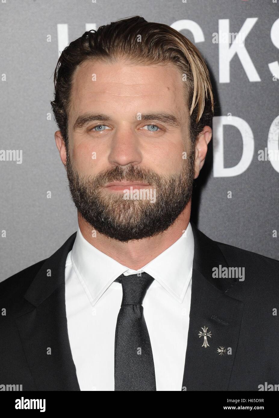 Beverly Hills, CA. 24th Oct, 2016. Milo Gibson at arrivals for HACKSAW ...
