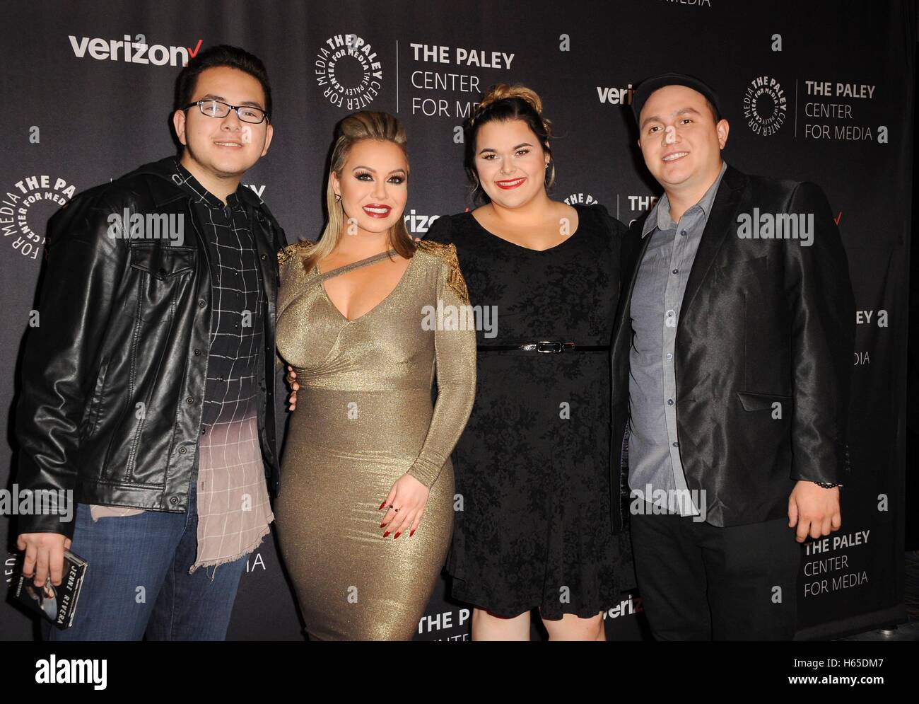 Beverly Hills, CA. 24th Oct, 2016. Johnny Rivera, Chiquis Rivera ...
