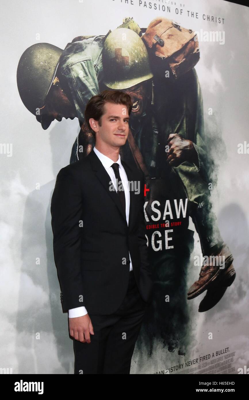 Hacksaw ridge andrew garfield hi-res stock photography and images - Alamy