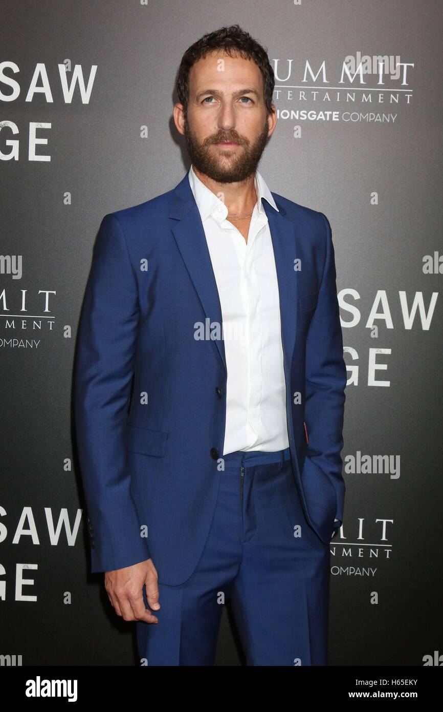 Beverly Hills, CA. 24th Oct, 2016. Ori Pfeffer at arrivals for HACKSAW ...