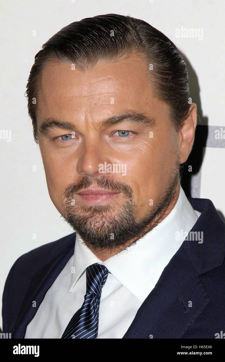 Los Angeles, CA, USA. 24th Oct, 2016. Leonardo DiCaprio at arrivals for ...