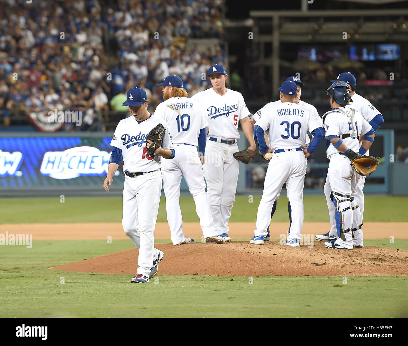Los Angeles, CA. 20th Oct, 2016. Kenta Maeda (Dodgers) MLB : Kenta ...