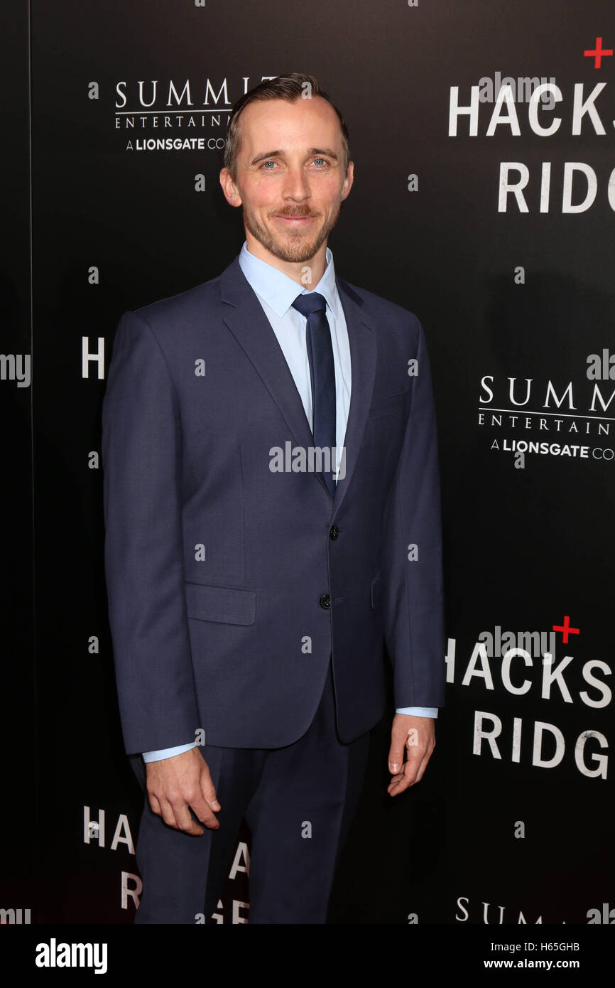 Beverly Hills, Ca. 24th Oct, 2016. Benedict Hardie at the screening of ...