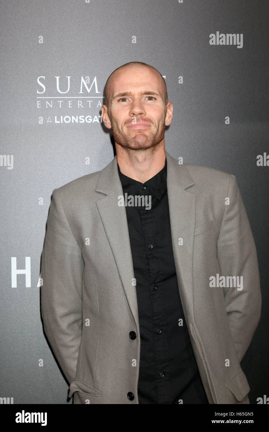 Beverly Hills, Ca. 24th Oct, 2016. Oliver Trevena at the screening of ...