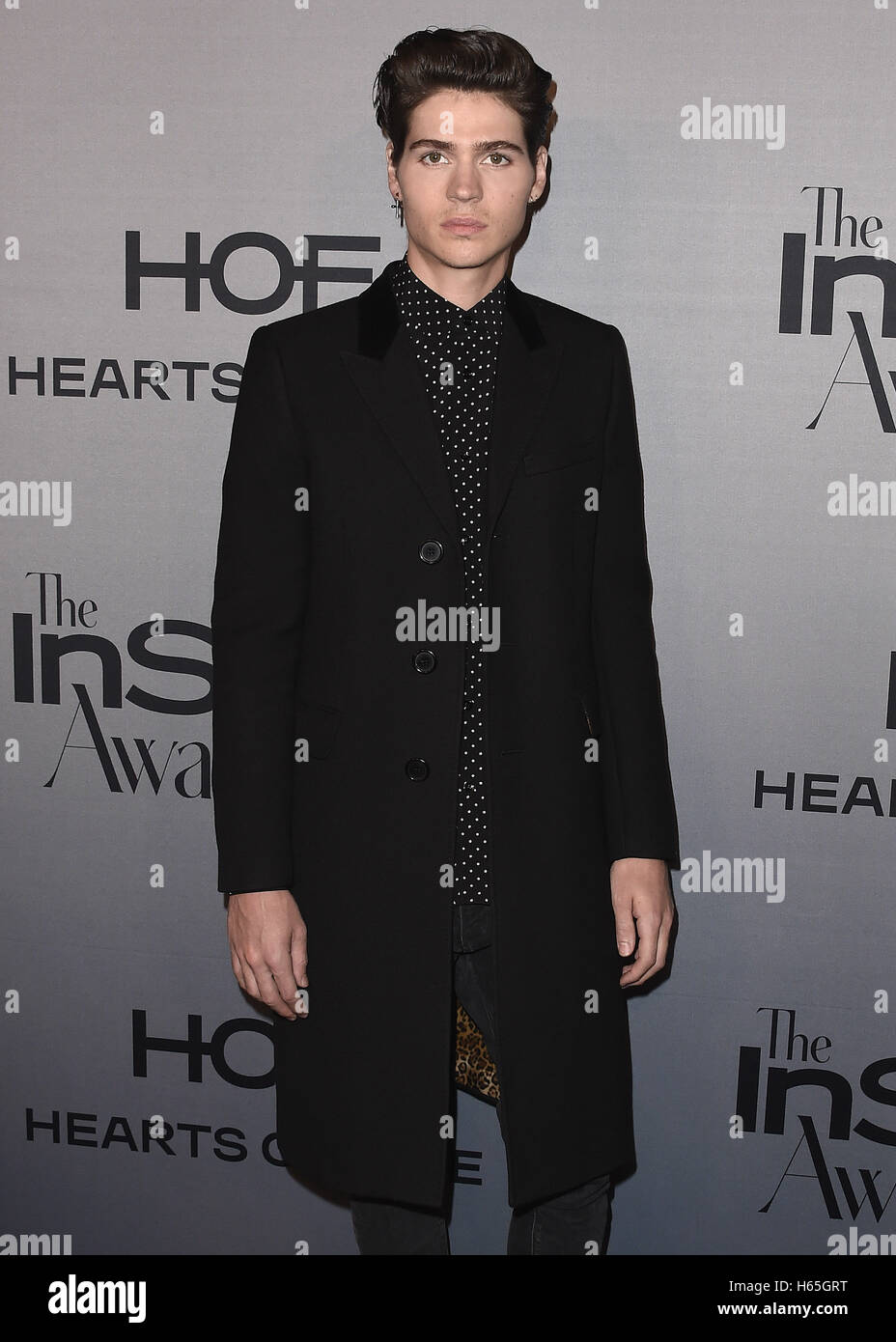 Los Angeles, USA. 24th Oct, 2016. Will Peltz at the 2nd Annual InStyle ...