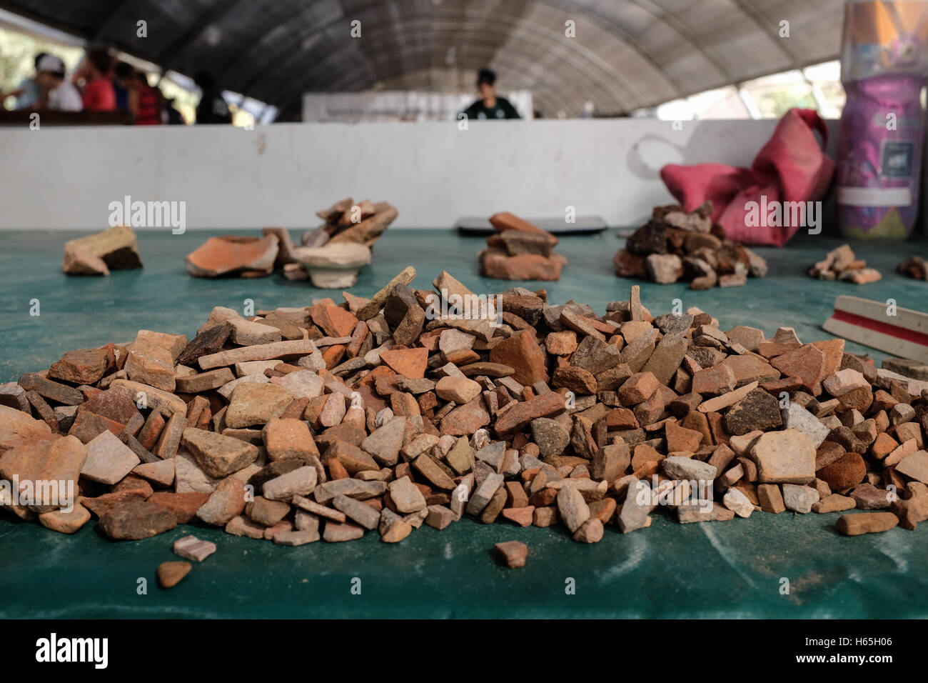 Jerusalem, Israel. 25th October, 2016. The Temple Mount Sifting Project ...