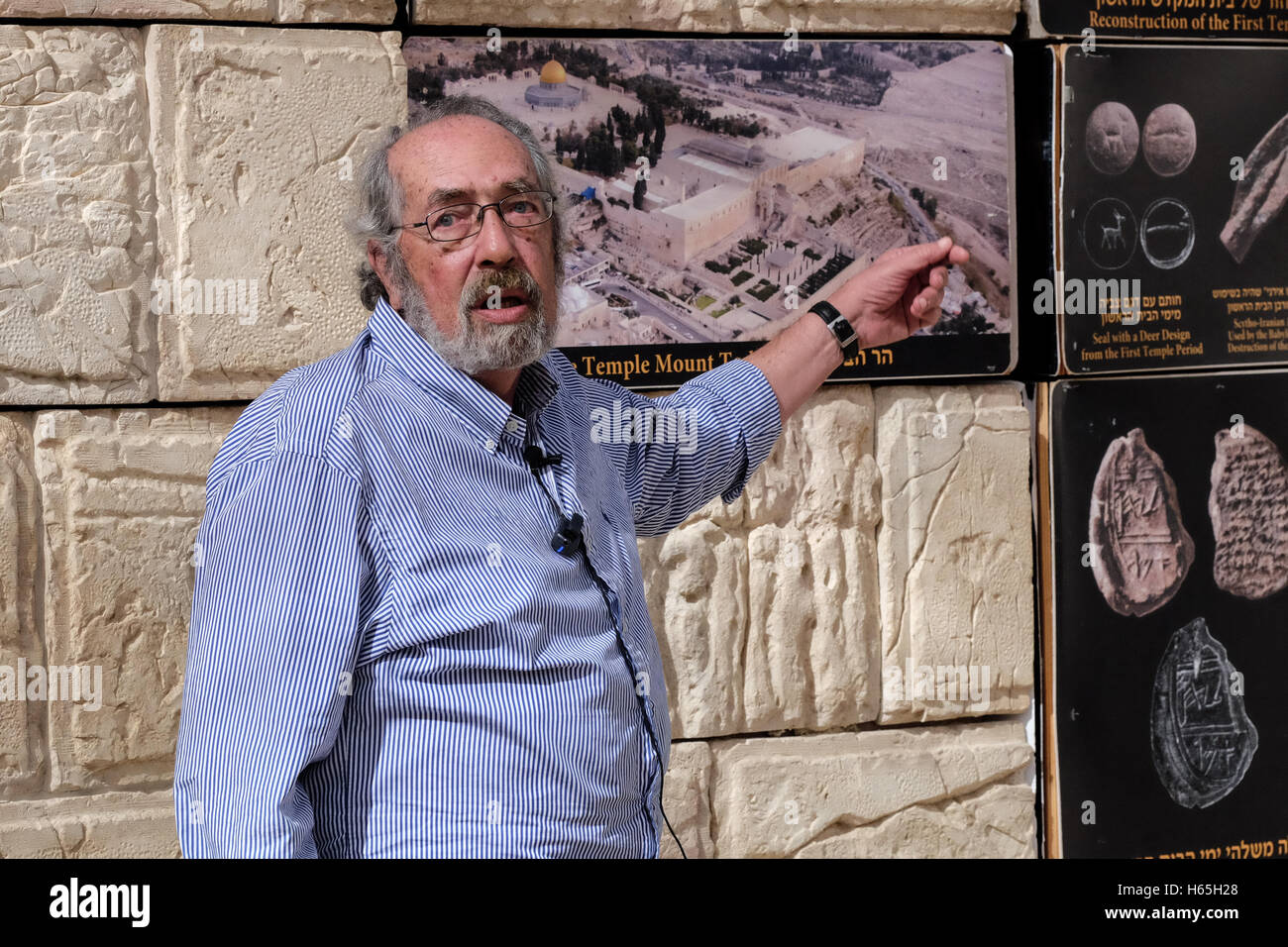 Jerusalem, Israel. 25th October, 2016. Dr. GABRIEL BARKAY ...