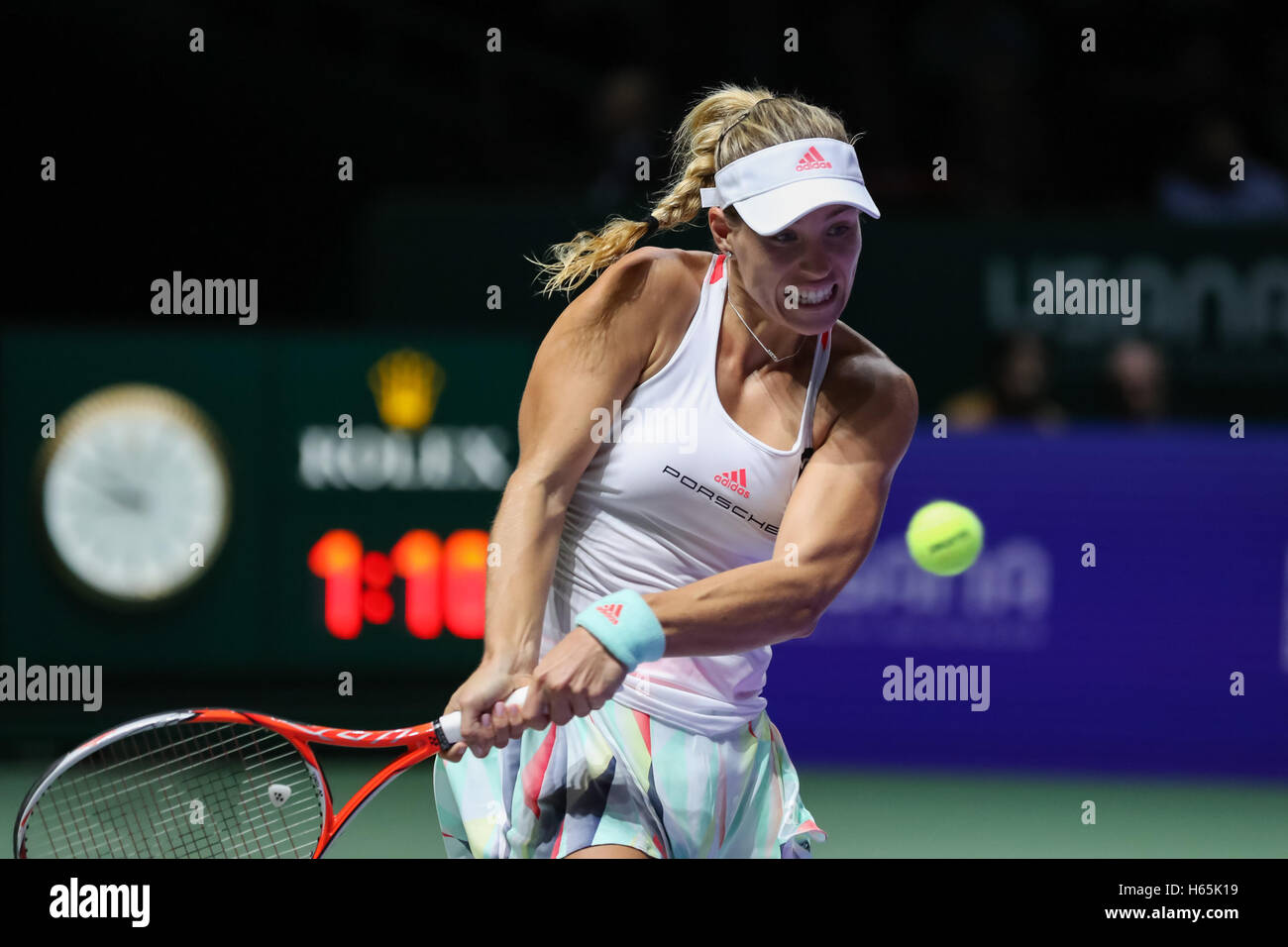 Singapore indoor stadium, Singapore. 25th October, 2016. BNP Paribas ...