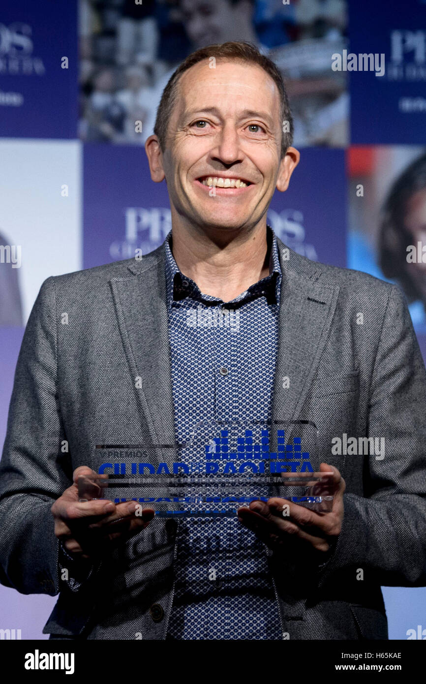 Madrid, Spain. 25th October, 2016. Jose Luis Llorente y Juan Antonio ...