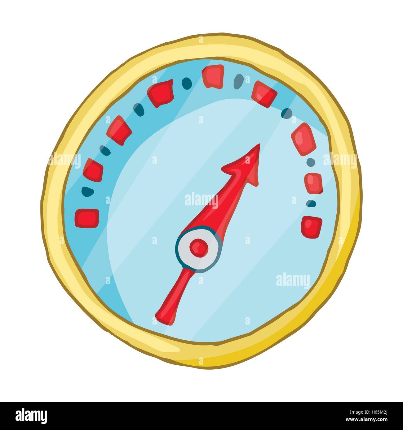 Speedometr icon, cartoon style Stock Vector Image & Art - Alamy