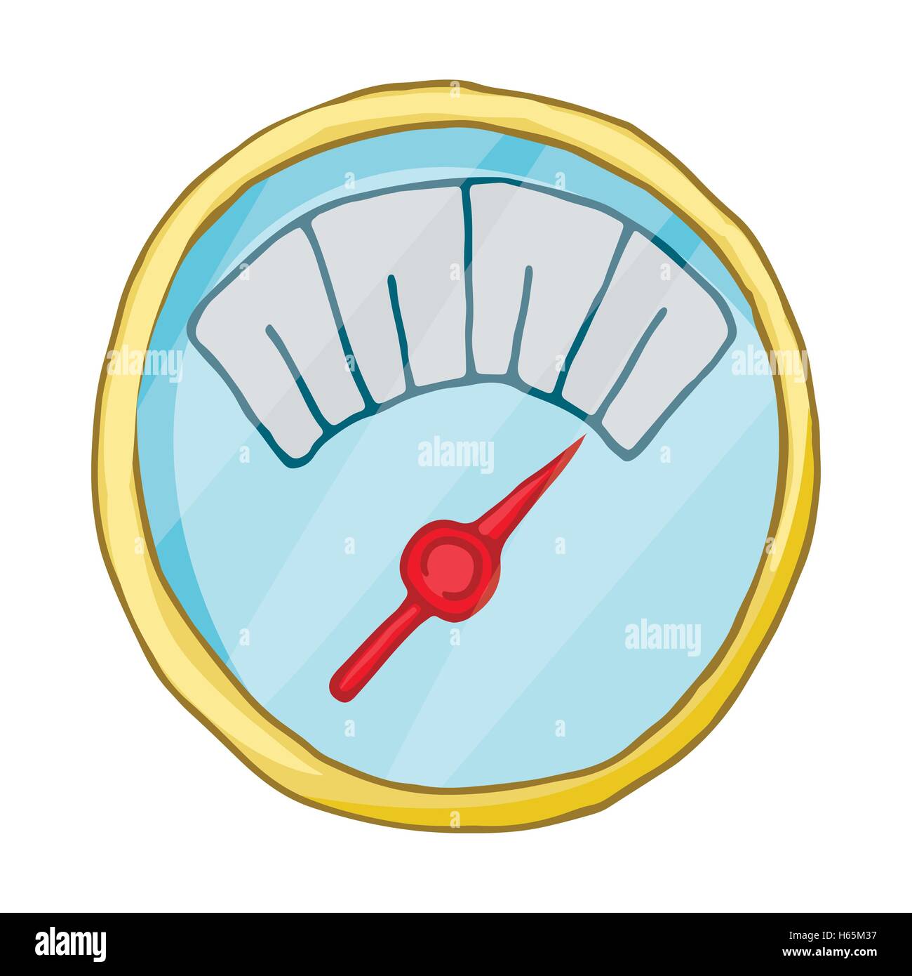 Speedometr icon, cartoon style Stock Vector Image & Art - Alamy