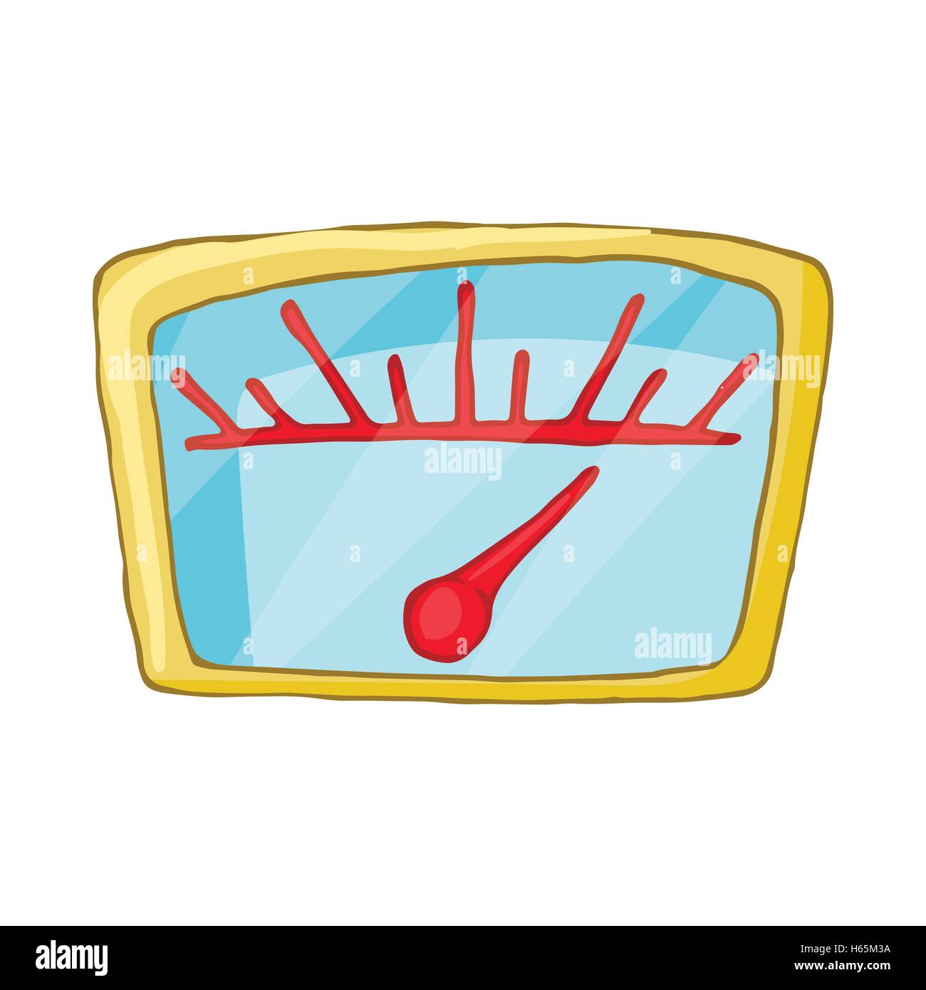 Speedometr icon, cartoon style Stock Vector Image & Art - Alamy