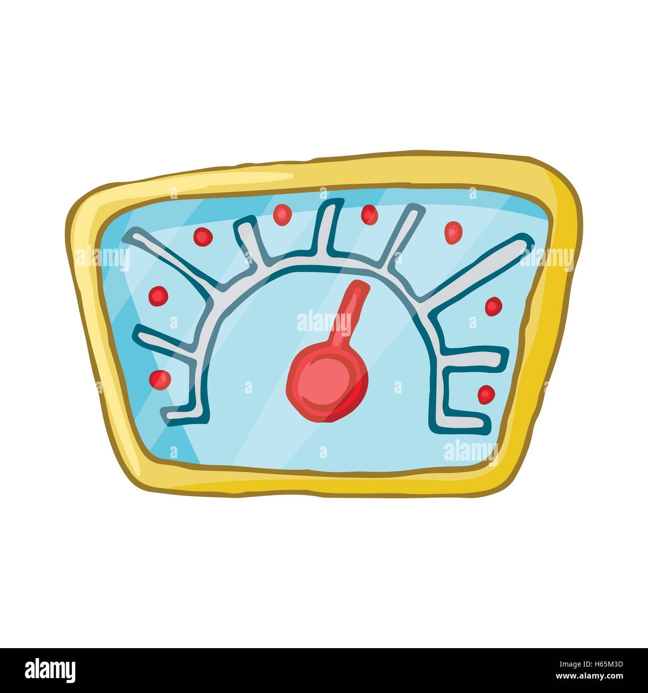 Speedometr icon, cartoon style Stock Vector Image & Art - Alamy