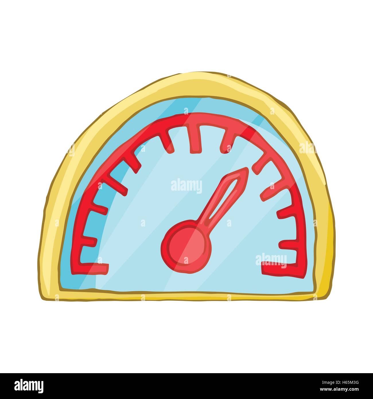 Speedometr icon, cartoon style Stock Vector Image & Art - Alamy
