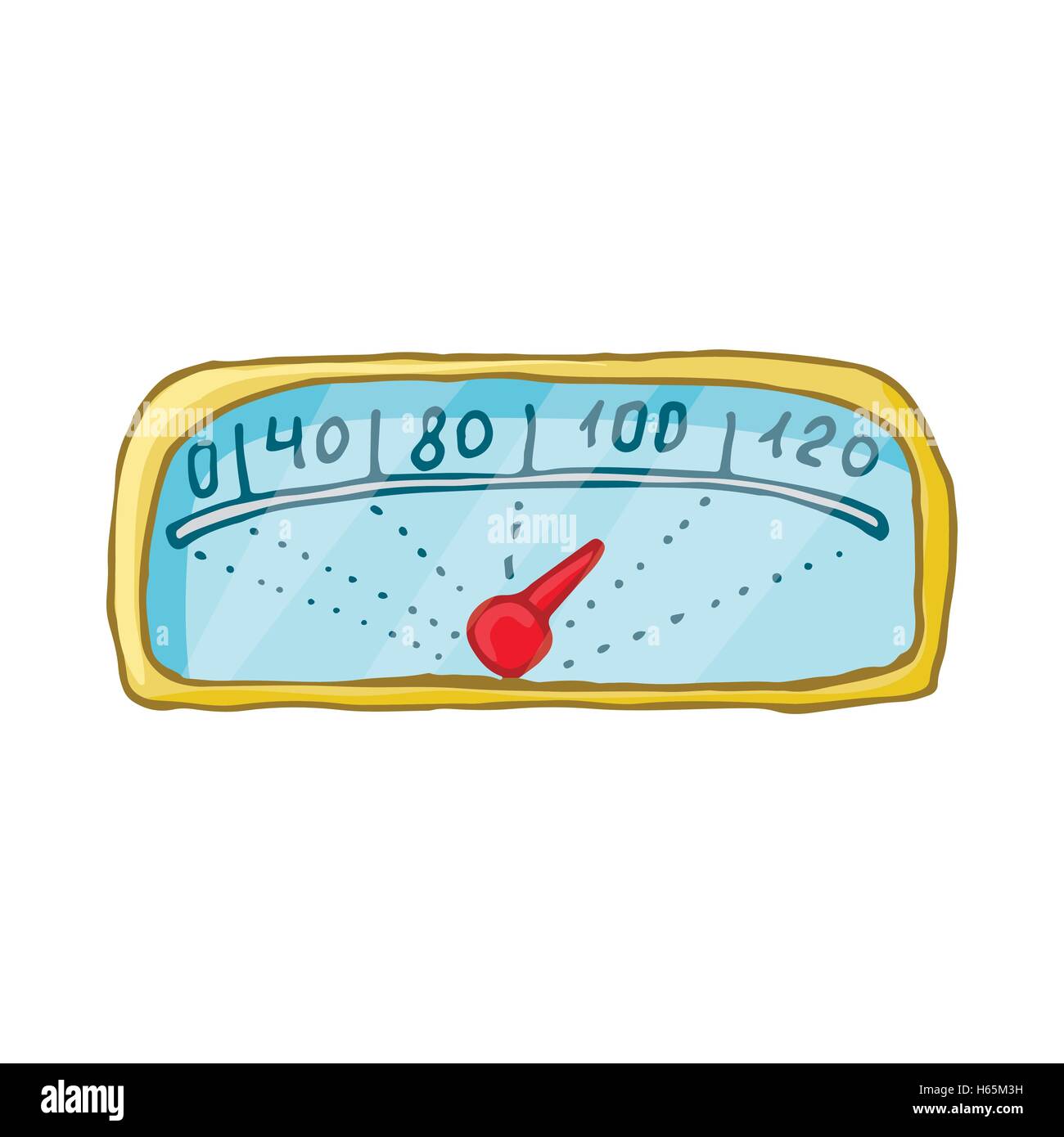 Speedometr icon, cartoon style Stock Vector Image & Art - Alamy