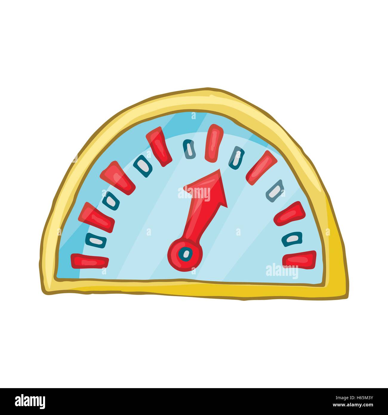Speedometr icon, cartoon style Stock Vector Image & Art - Alamy