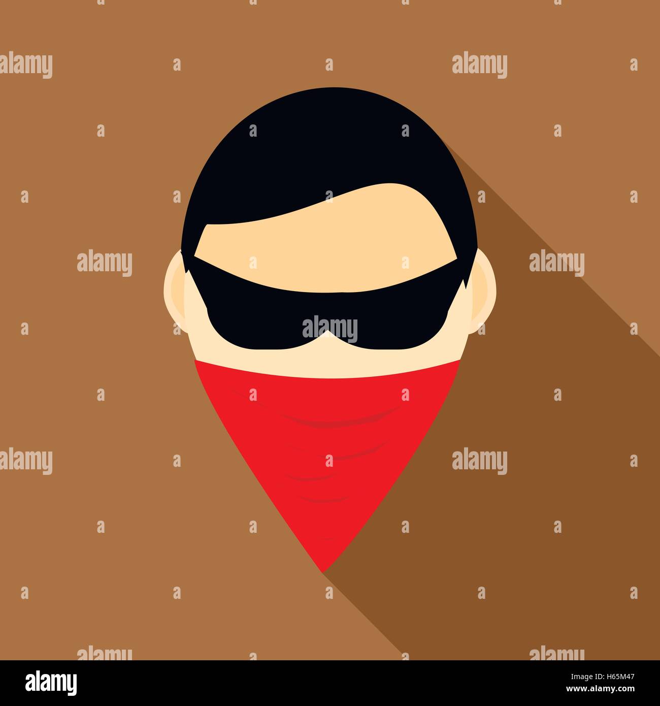 Man face mask masquerade in art Stock Vector Images - Alamy