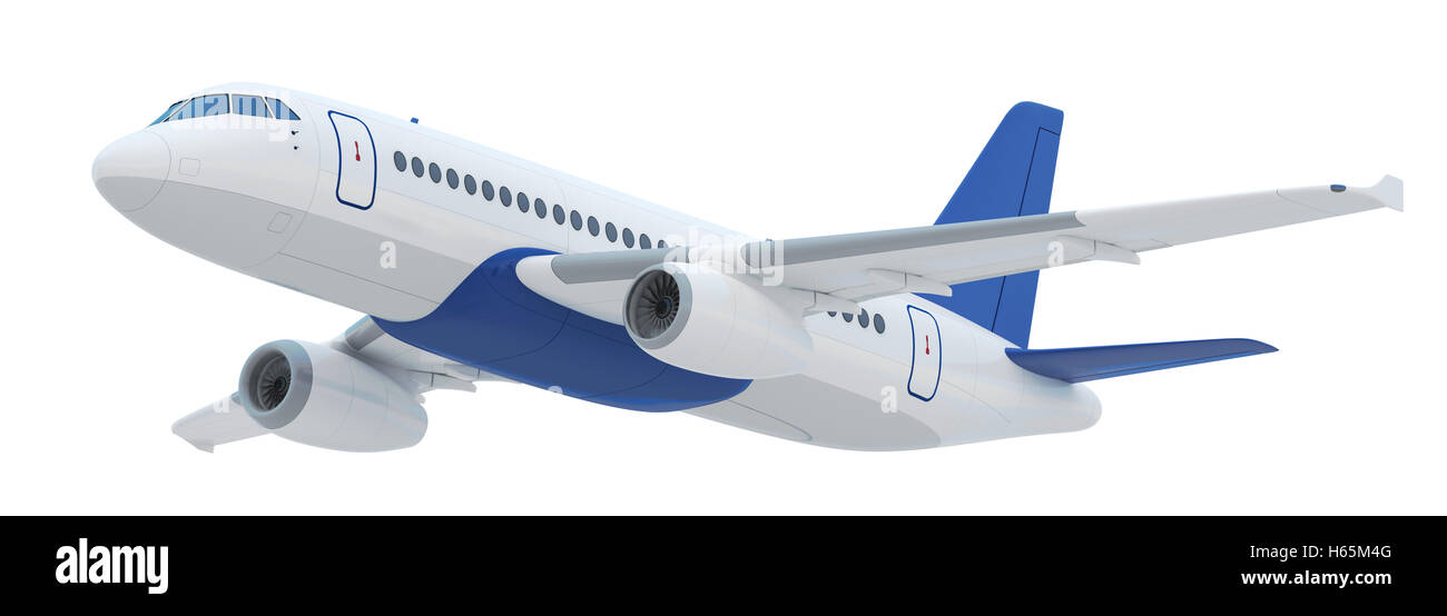 Airplane rendering hi-res stock photography and images - Alamy