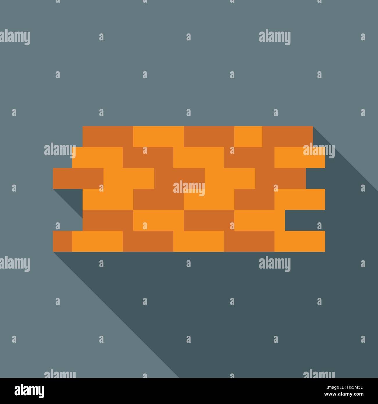 Old and new brickwork Stock Vector Images - Alamy