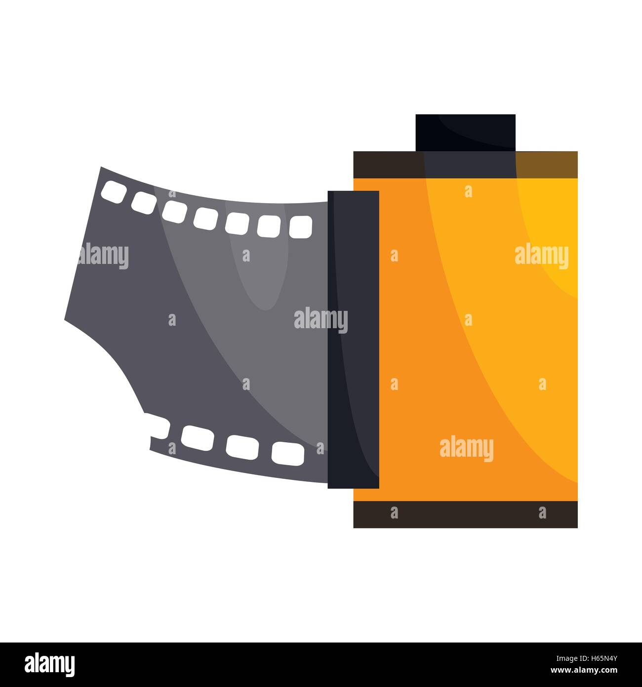 Camera film roll icon cartoon High Resolution Stock Photography and ...