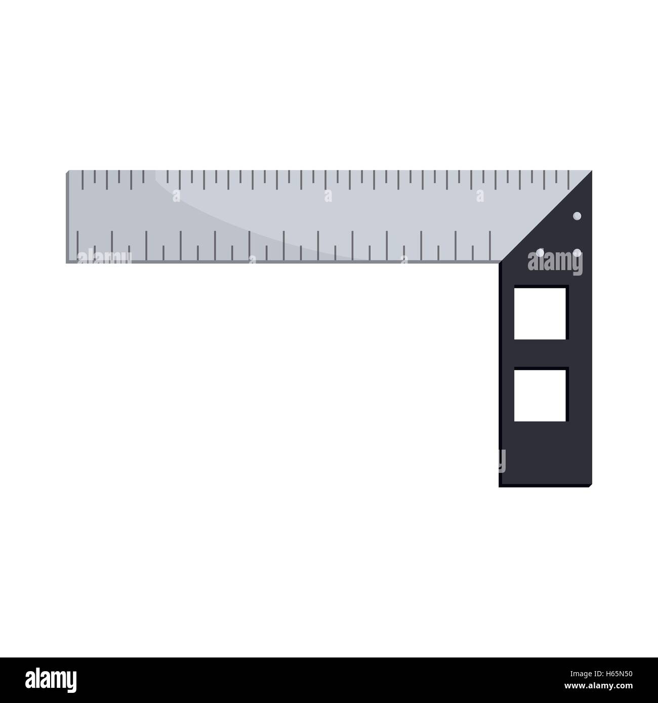 Construction square triangle icon, cartoon style Stock Vector Image ...