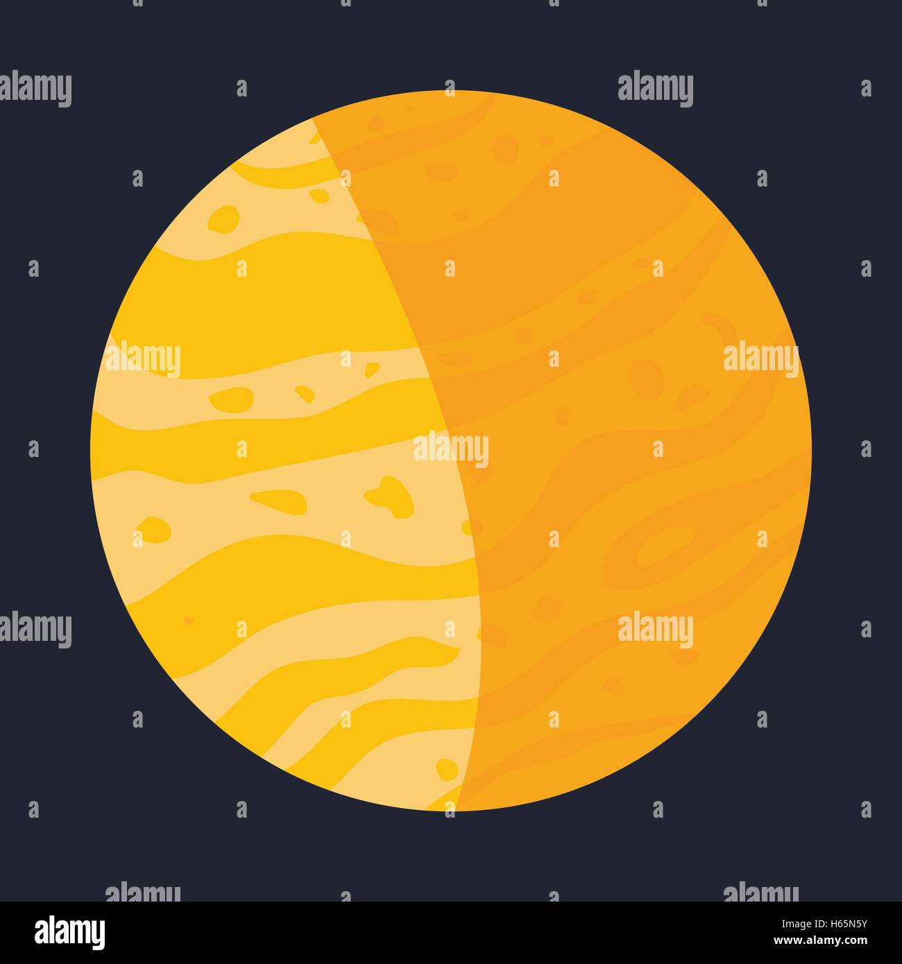 Jupiter icon, cartoon style Stock Vector Image & Art - Alamy