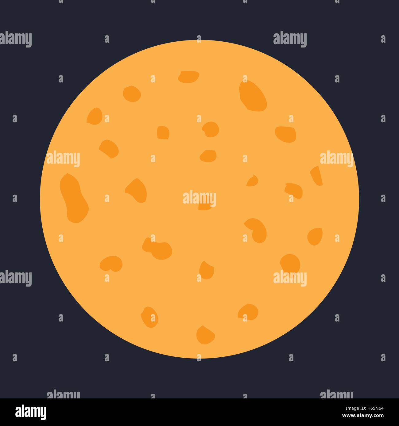 Moon icon, cartoon style Stock Vector Image & Art - Alamy