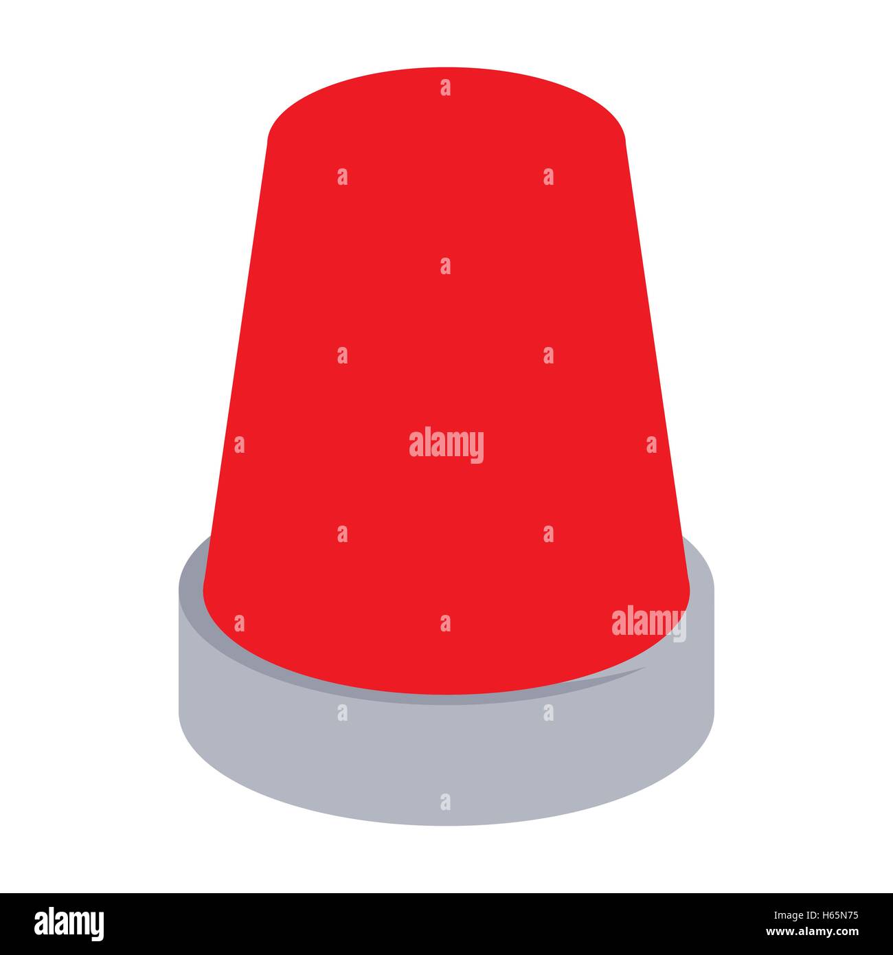 Stop sign red light flashing Stock Vector Images - Alamy