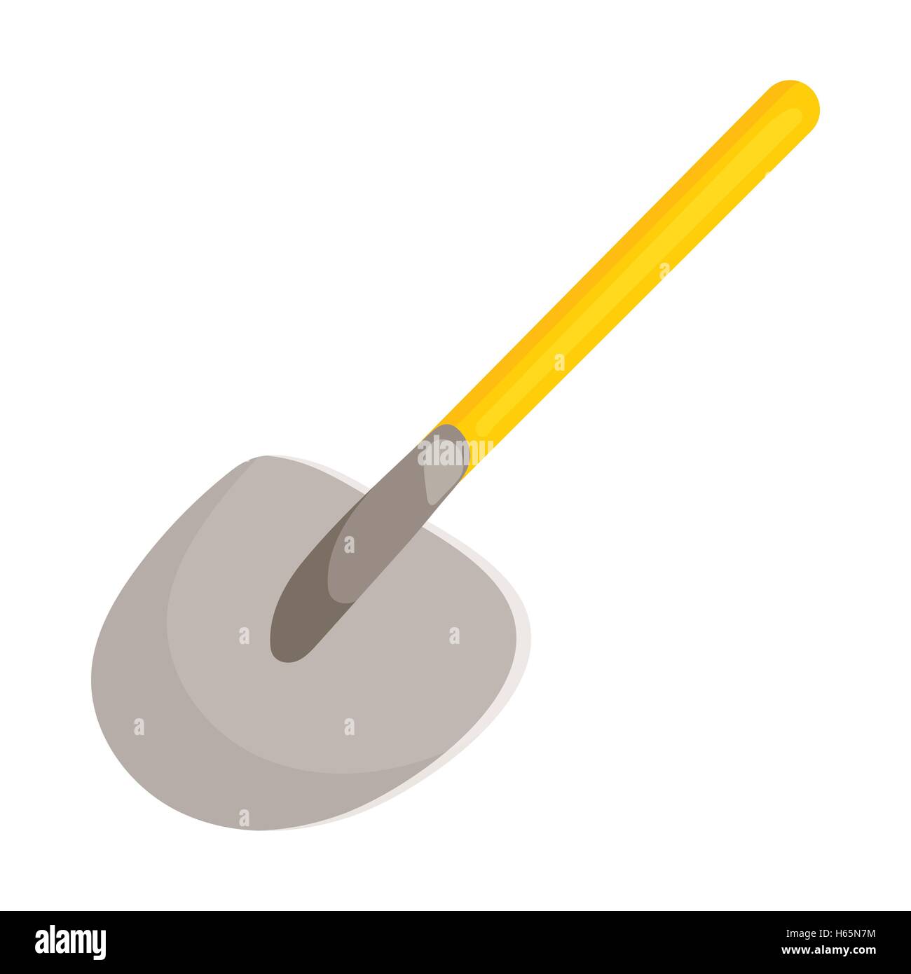 Shovel icon in cartoon style Stock Vector Image & Art - Alamy