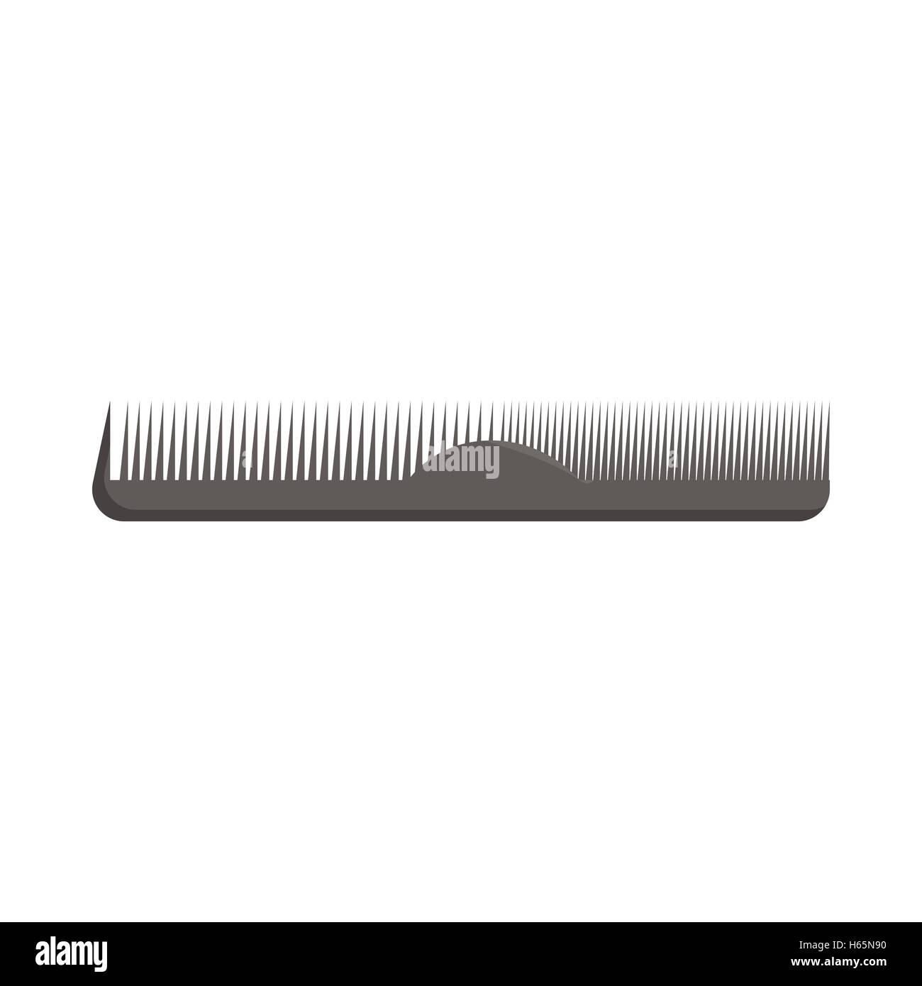 Black plastic comb icon, cartoon style Stock Vector Image & Art - Alamy