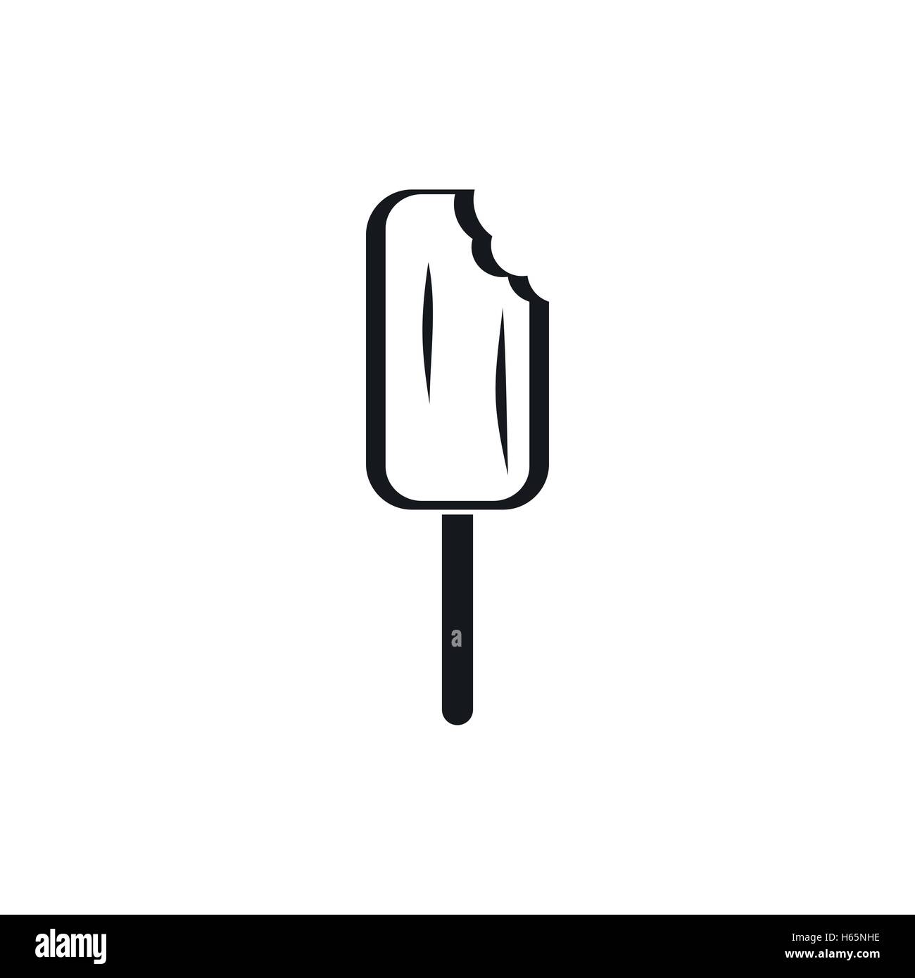Ice Cream icon, simple style Stock Vector Image & Art - Alamy