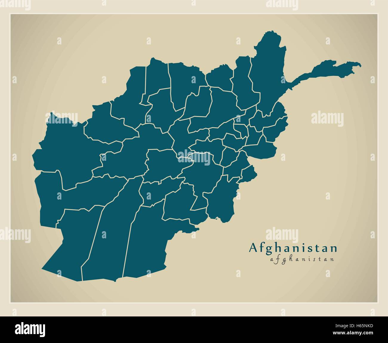 Afghanistan regions Stock Vector Images - Alamy