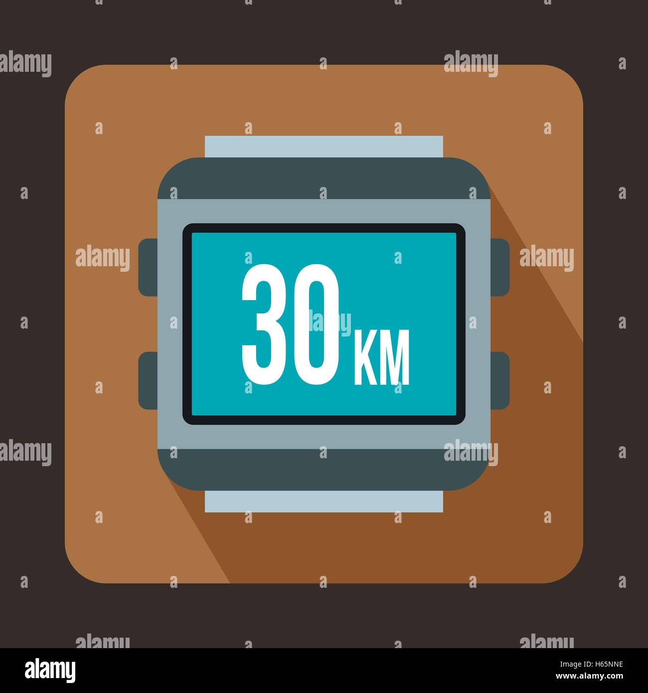 Speedometer bike icon, flat style Stock Vector Image & Art - Alamy