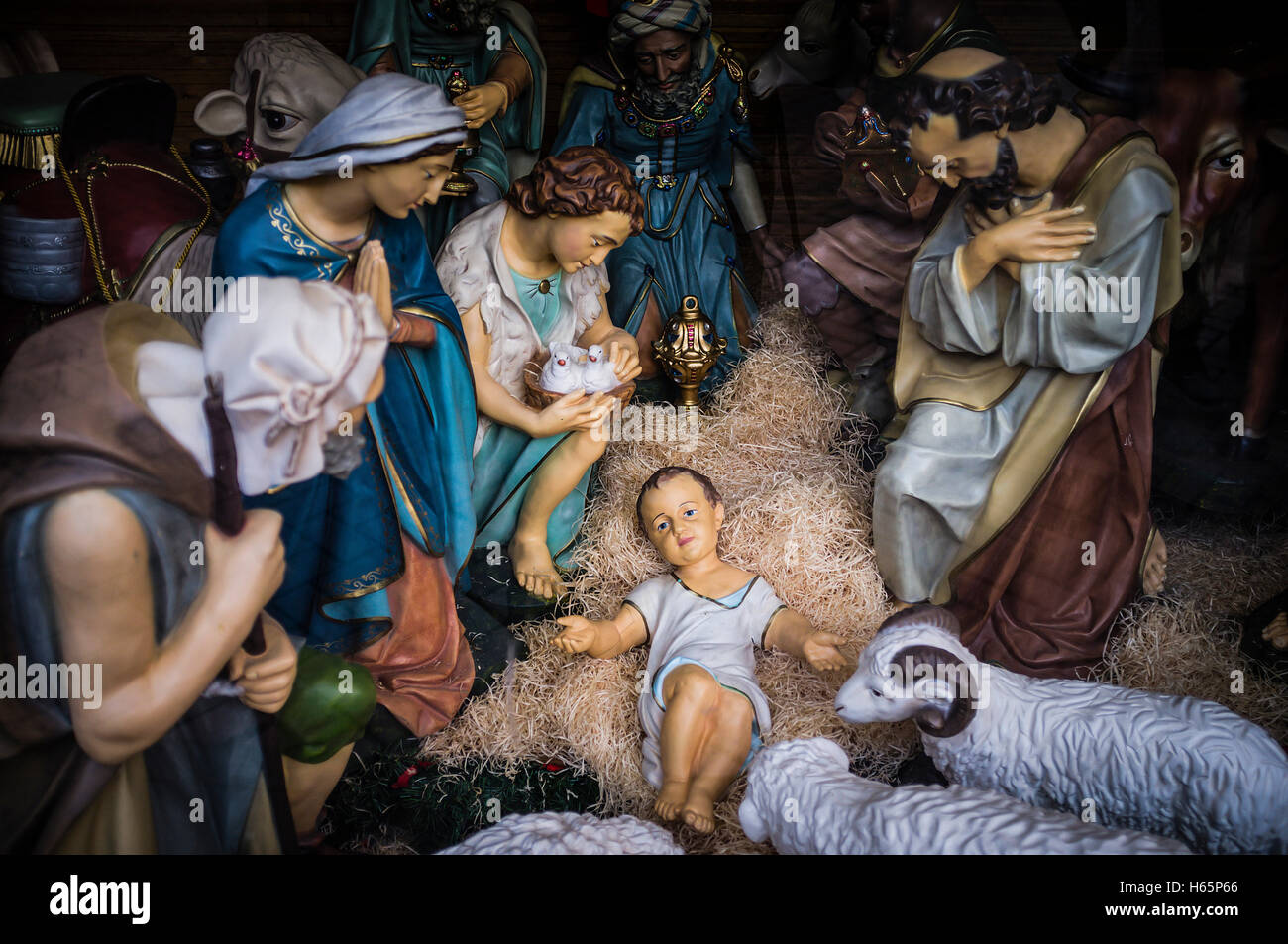 Baby jesus joseph in hi-res stock photography and images - Alamy