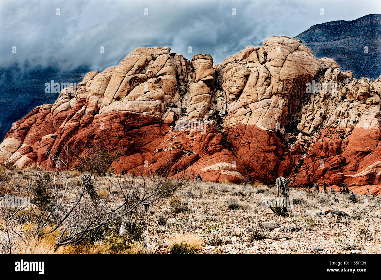 Nevada geology keystone thrust hi-res stock photography and images - Alamy