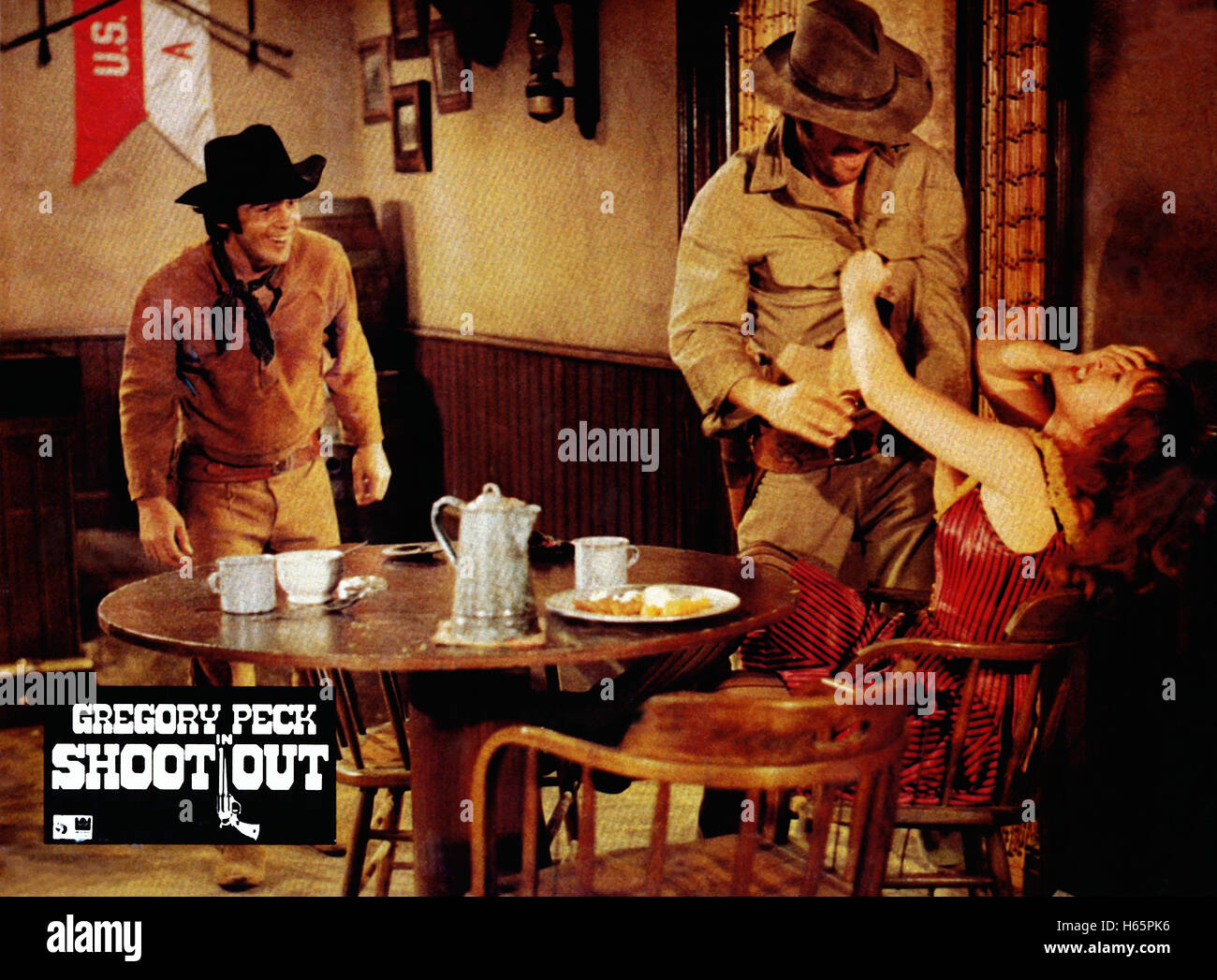 Shoot Out, aka: Abrechnung in Gun Hill, USA 1971, Regie: Henry Hathaway, Szenenfoto Stock Photo ...