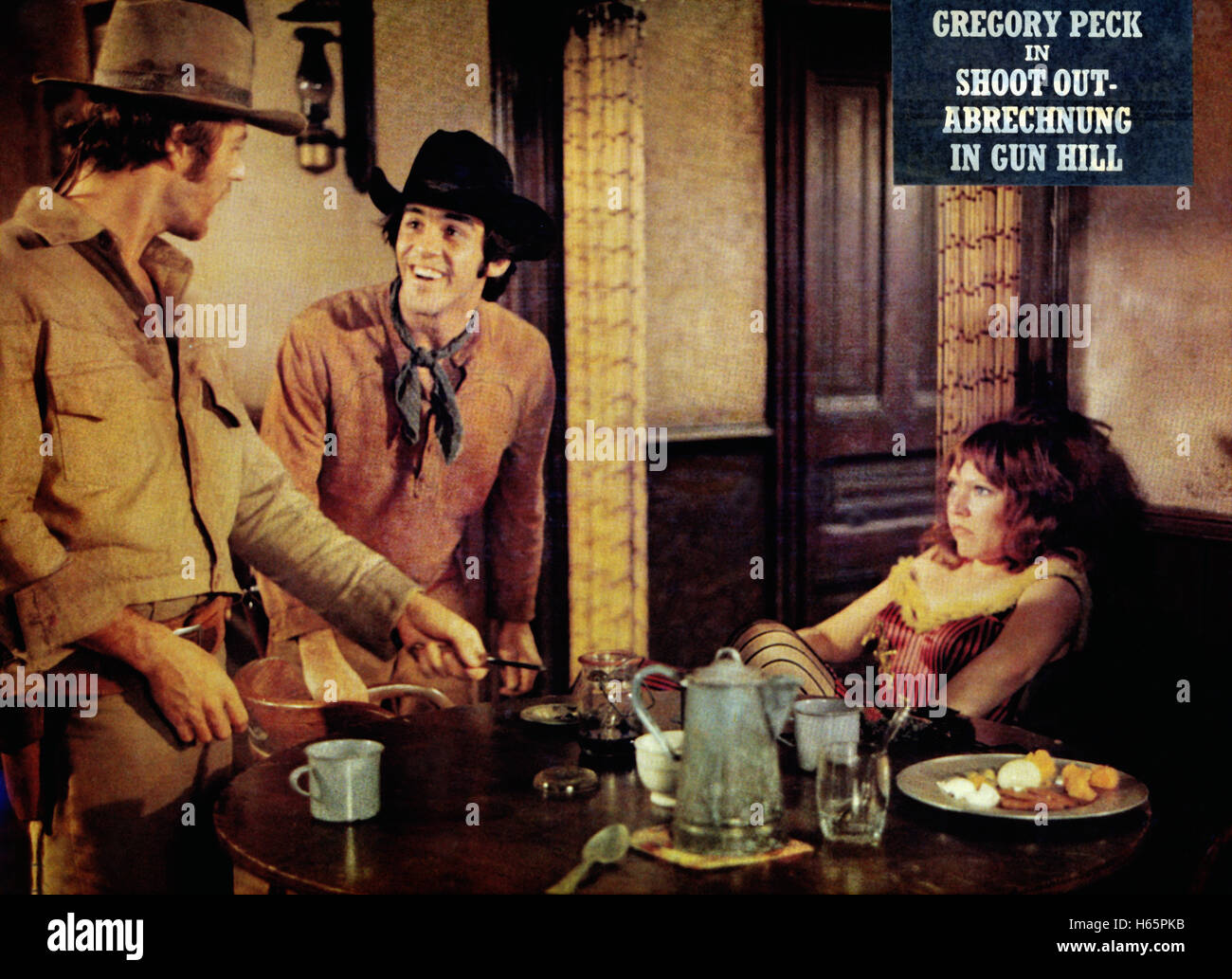 Shoot Out, aka: Abrechnung in Gun Hill, USA 1971, Regie: Henry Hathaway, Szenenfoto Stock Photo ...