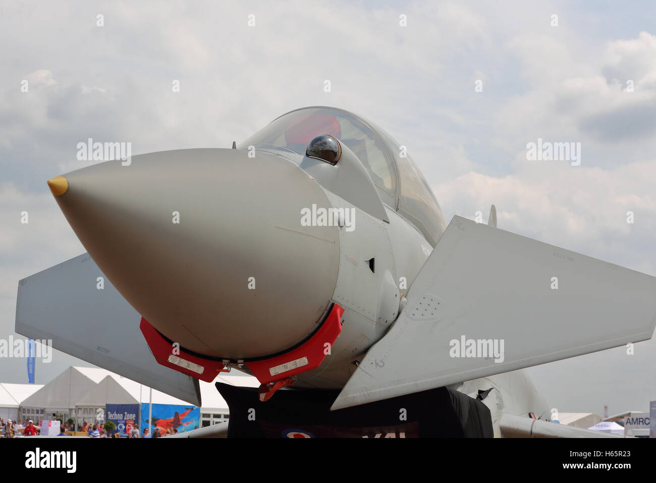 Eurofighter Typhoon at the RIAT 2014 in Fairford, UK Stock Photo - Alamy
