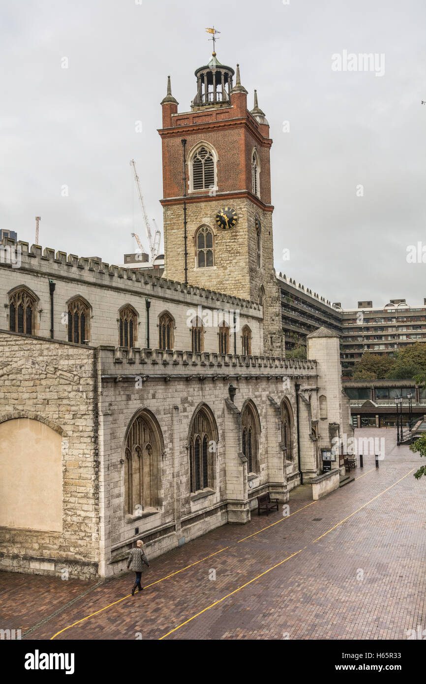 St Giles-without-Cripplegate in the City of London, located on Fore ...
