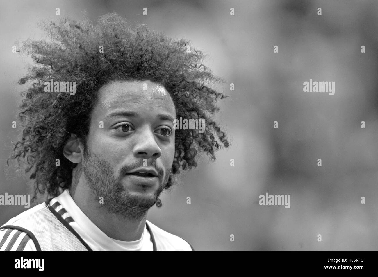 Marcelo real madrid Black and White Stock Photos & Images - Alamy