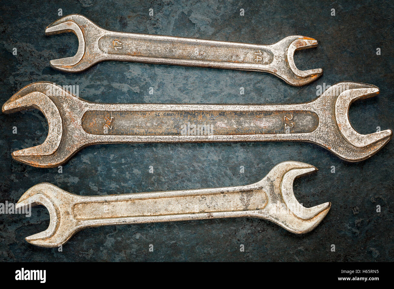 Collection vintage spanners hi-res stock photography and images - Alamy