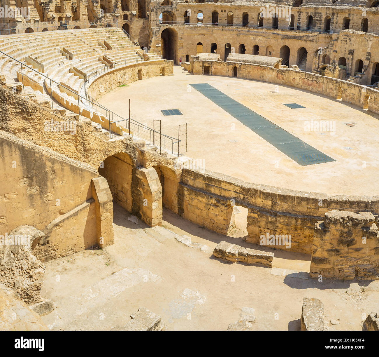 The antique arena serves as museum and also as a stage for the ...