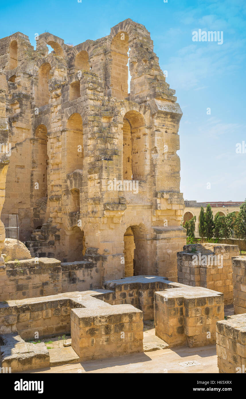 The roman arena is one of the most visitable and popular places in ...