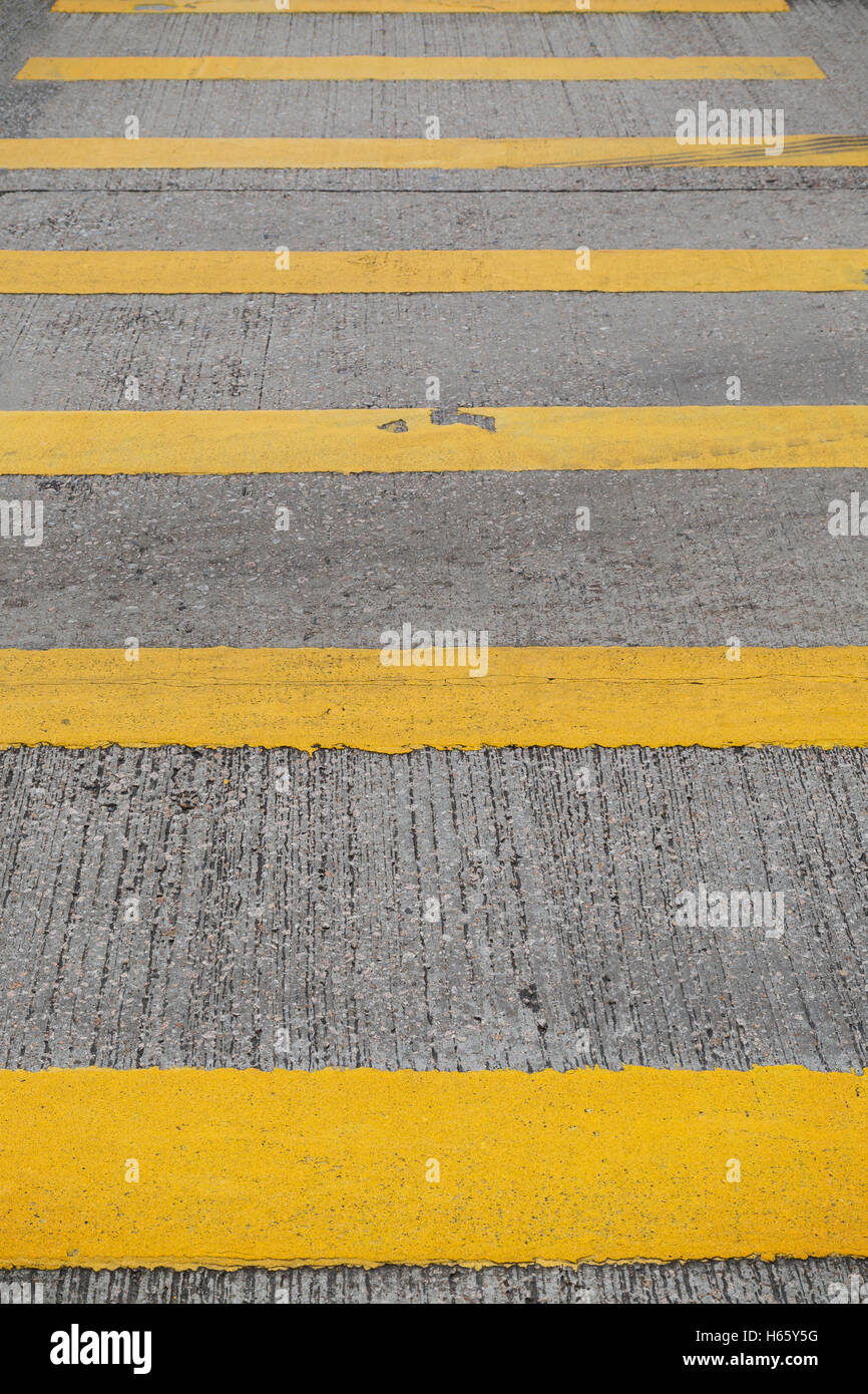 Crosswalk lines on street hi-res stock photography and images - Alamy
