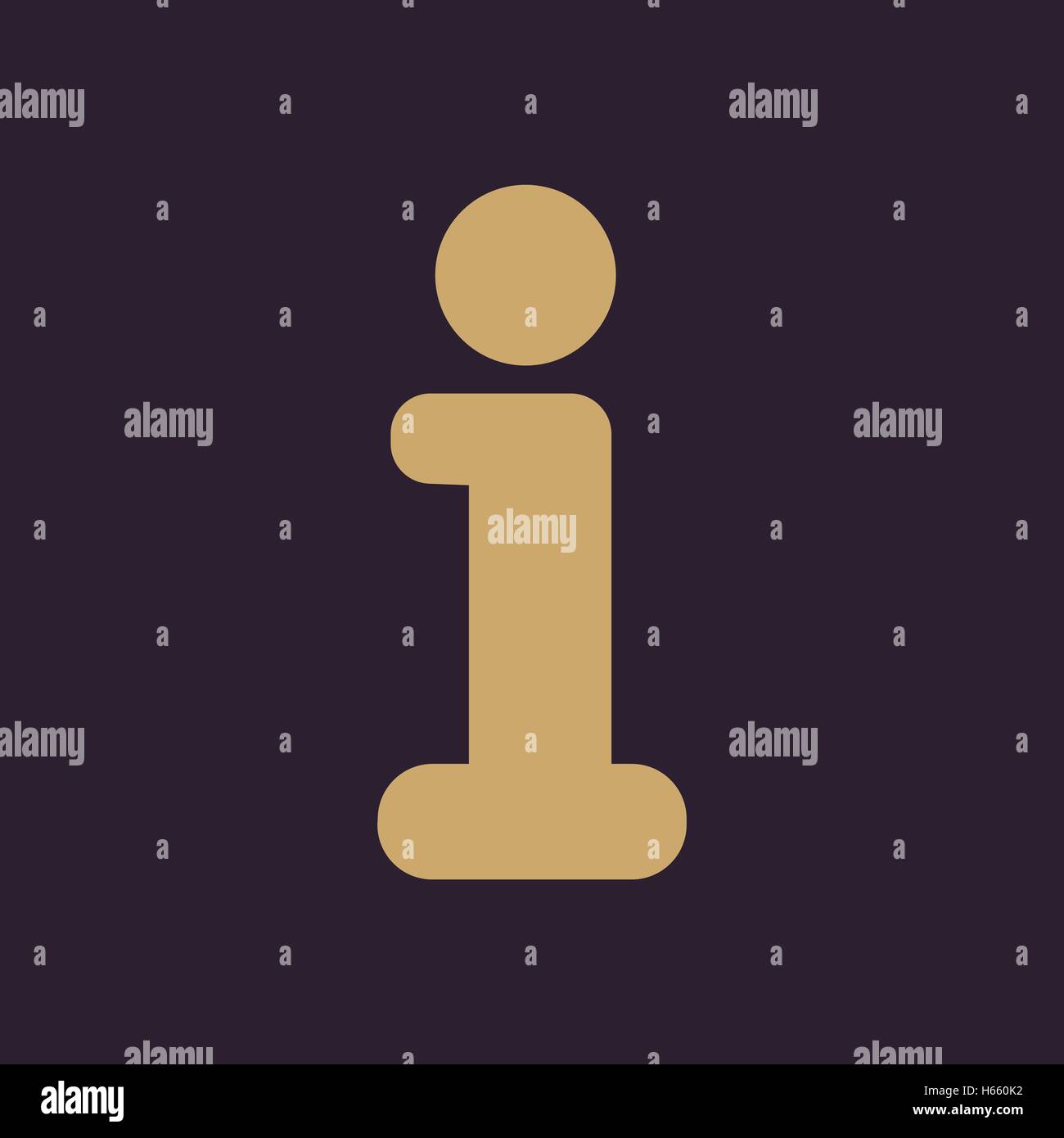 The information icon. Info and faq symbol. Flat Stock Vector Image ...