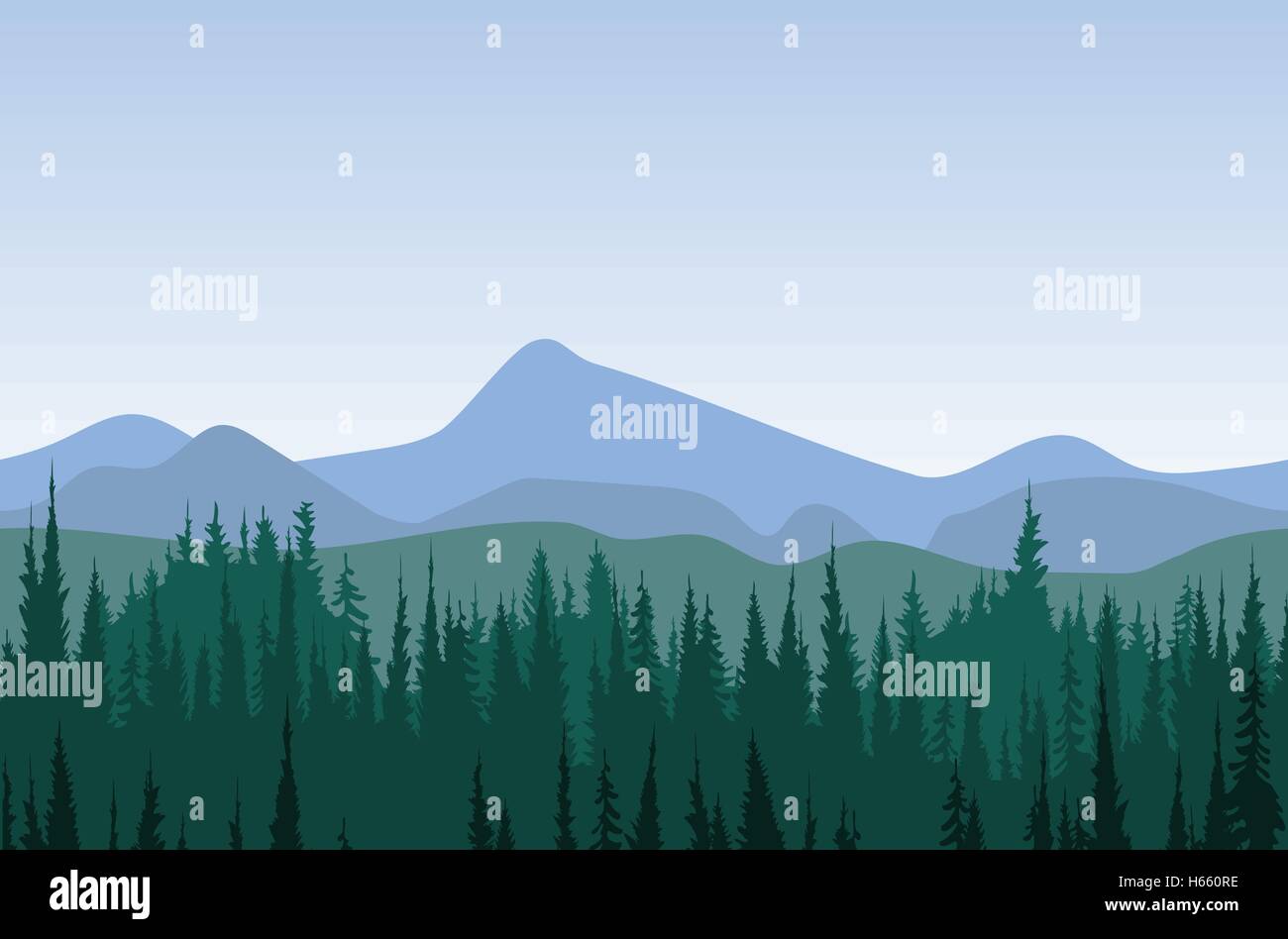 Far view panorama view Stock Vector Images - Alamy