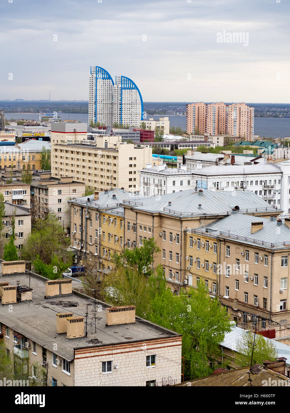Volgograd skyline hi-res stock photography and images - Alamy