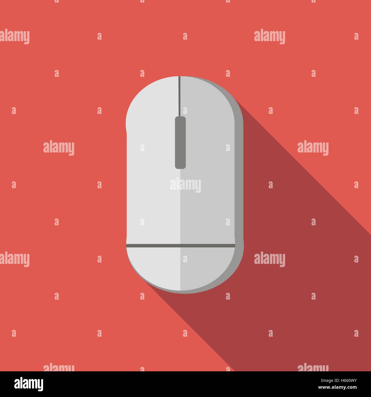 Red scroll mouse Stock Vector Images - Alamy