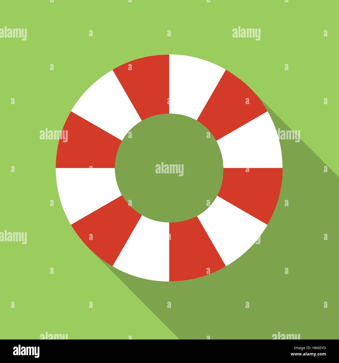 Life-buoy ring colored flat icon Stock Vector Image & Art - Alamy
