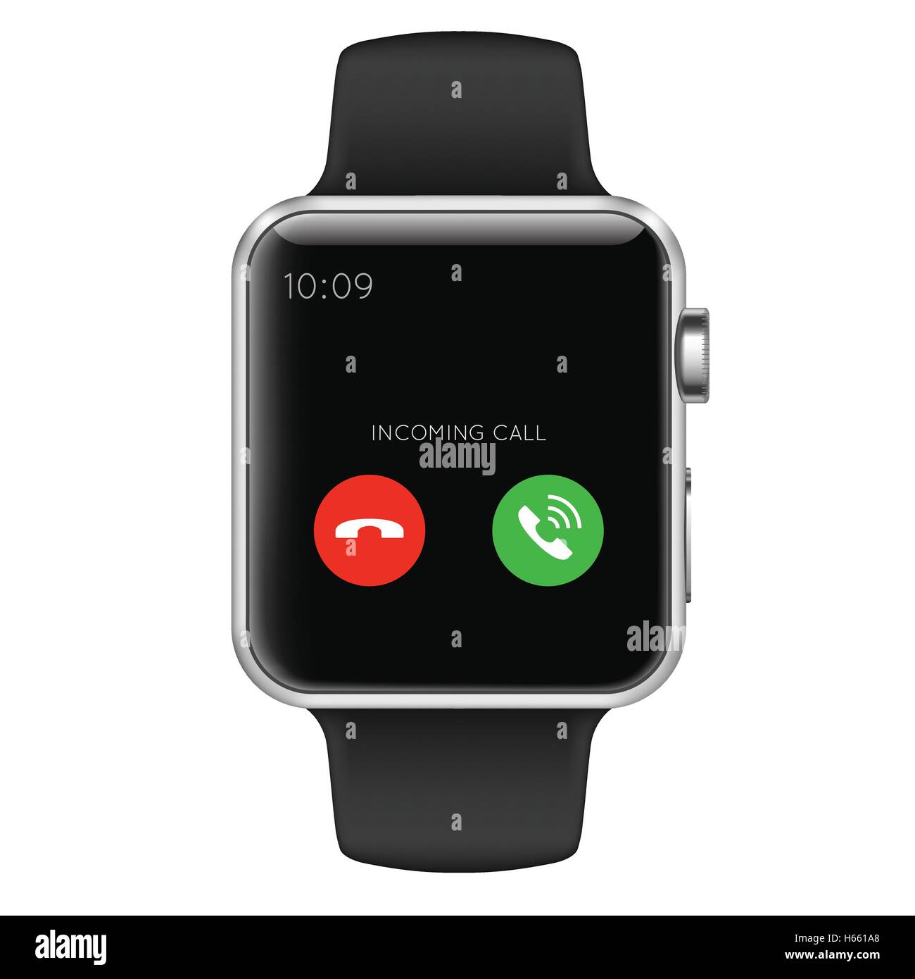 Watches with a bell Stock Vector Image & Art - Alamy